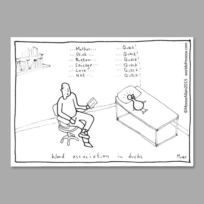 Word Association Cartoon – worldofmoose